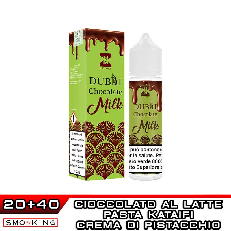 DUBAI CHOCOLATE MILK Shot 20ml HISTORY MOD