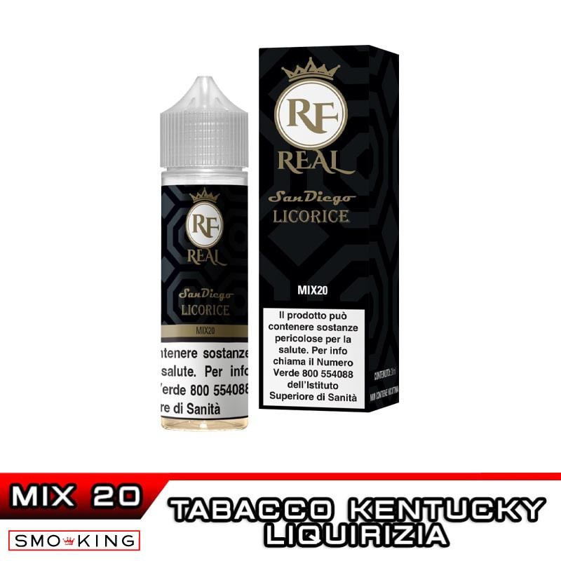 SAN DIEGO LICORICE Mix&Vape 20 ml Real Farma