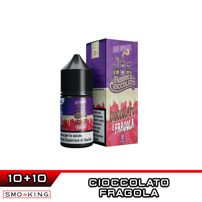 CIOCCOLATO E FRAGOLA La Fabbrica di Cioccolato Mini Shot 10+10 ml