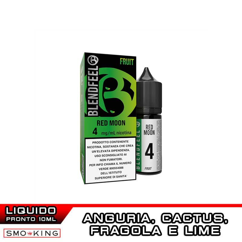 RED MOON Liquido Pronto Nicotina 10 ml Blendfeel | Smo-King