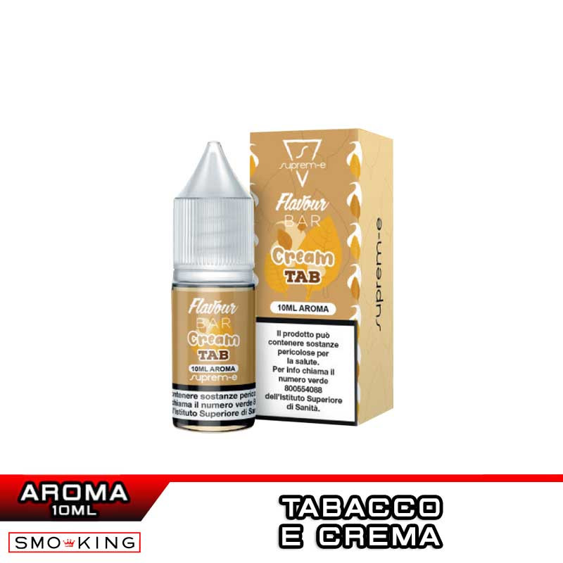 Flavour Bar CREAM TAB Aroma Concentrato 10ml Suprem-e