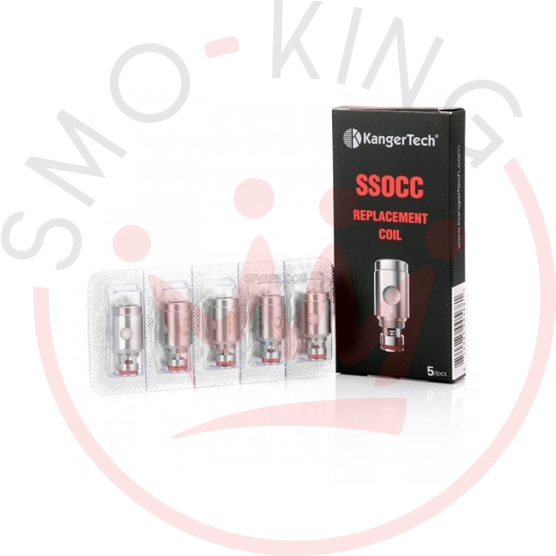 Kangertech Head Coil Resistenze Ss occ 0,5 Ohm 5 Pezzi