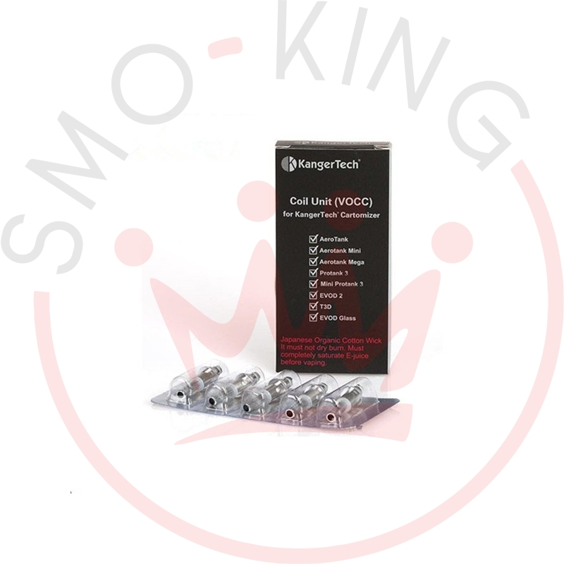 Kangertech Resistenze Vocc Dual Coil 1,5ohm 5 Pezzi