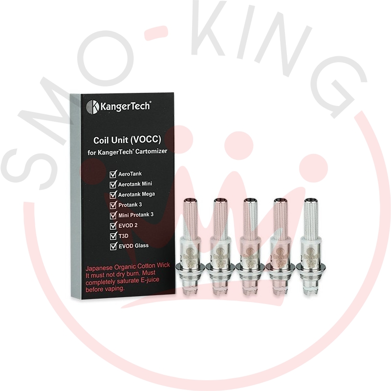Kangertech Resistenze Vocc Dual Coil 1,5ohm 5 Pezzi