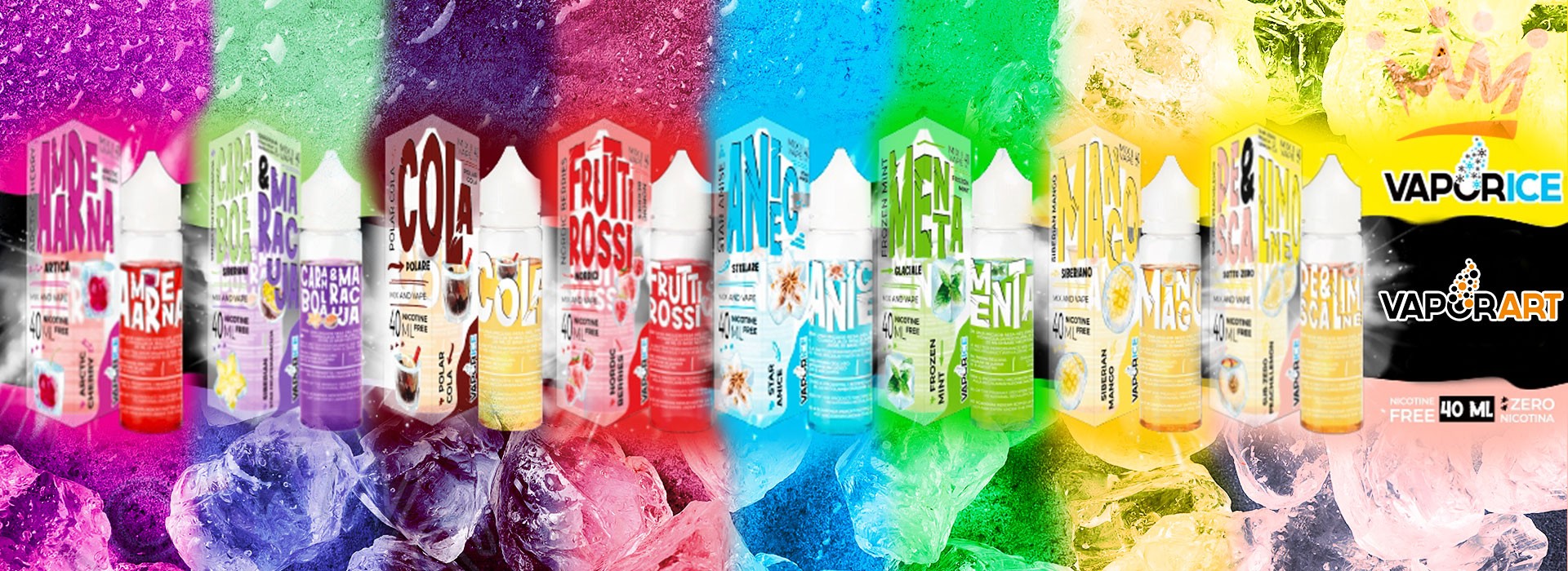 VAPORICE Liquidi Sigaretta Elettronica VAPORART Smo-KingShop.it