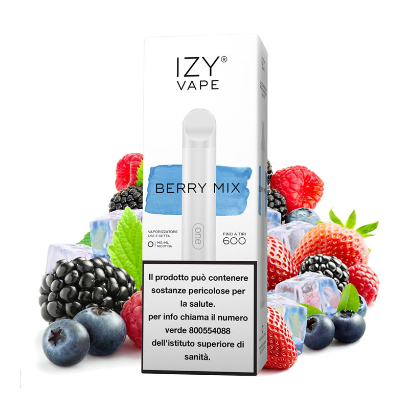 Izy One Berry Mix 400mAh Sigaretta Usa e Getta 600 Puff | Smo-KingShop