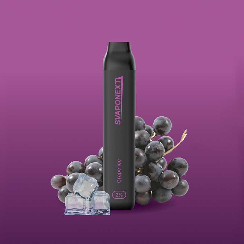 Svaponext Grape Ice Sigaretta Usa e Getta 600 Puff | SmoKing